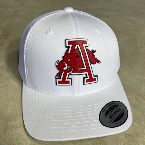 Nike | Accessories | Arkansas Razorbacks Jumping Hog 3d Yp Snapback ...